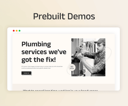 Flawfix - Stunning Plumber & Handyman Webflow Template